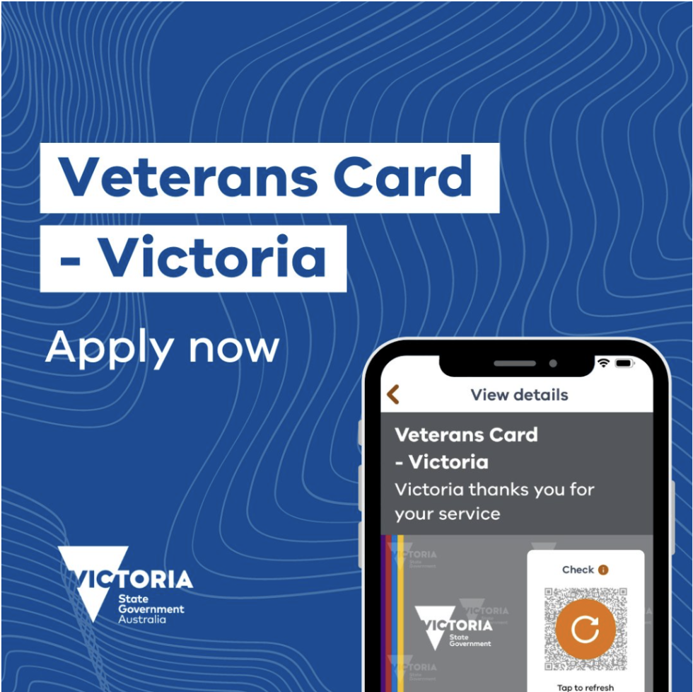 Reminder for Victorian Members — Access Your Veterans Card Benefits ...